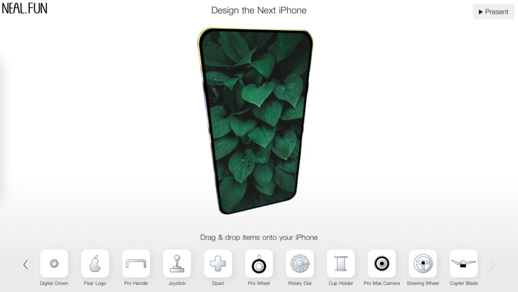 Site interativo permite criar iPhone personalizado
